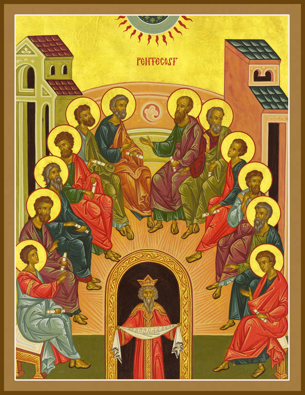 The Descent of the Holy Spirit, Holy Pentecost – Damascene Gallery