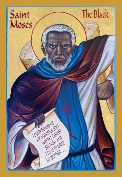 St Moses the Black (of Ethiopia) – Damascene Gallery