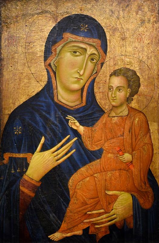 The Mother of God, "Hodegetria" – Damascene Gallery